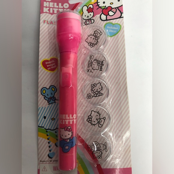 Sanrio | Toys | Hello Kitty Flashlight Projects Images On The Wall ...